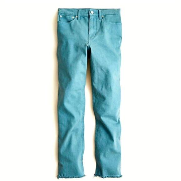 J. Crew | Jeans | Jcrew Highrise Garmentdyed 9s Classic Straight Jean ...
